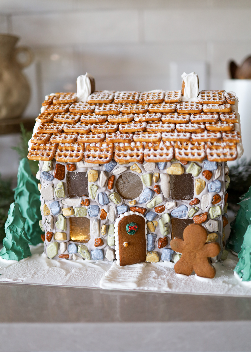 Classic Cottage Gingerbread House Template – Judy's Gingerbread