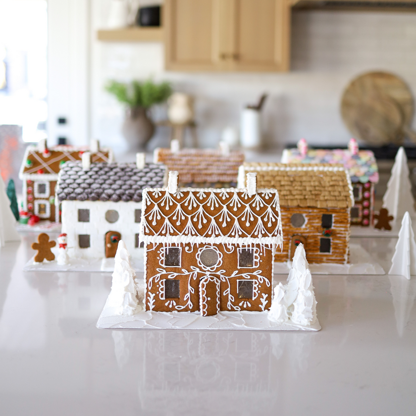 Classic Cottage Gingerbread House Template – Judy's Gingerbread
